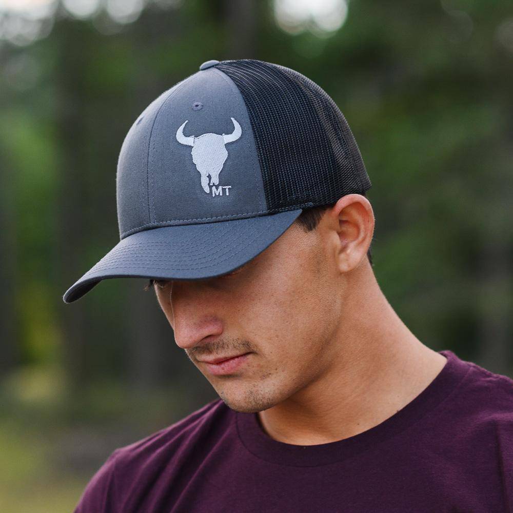 Bison Skull MT Hat